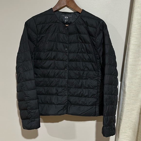 Uniqlo | Jackets & Coats | Uniqlo Womens Ultra Light Down Jacket Black ...